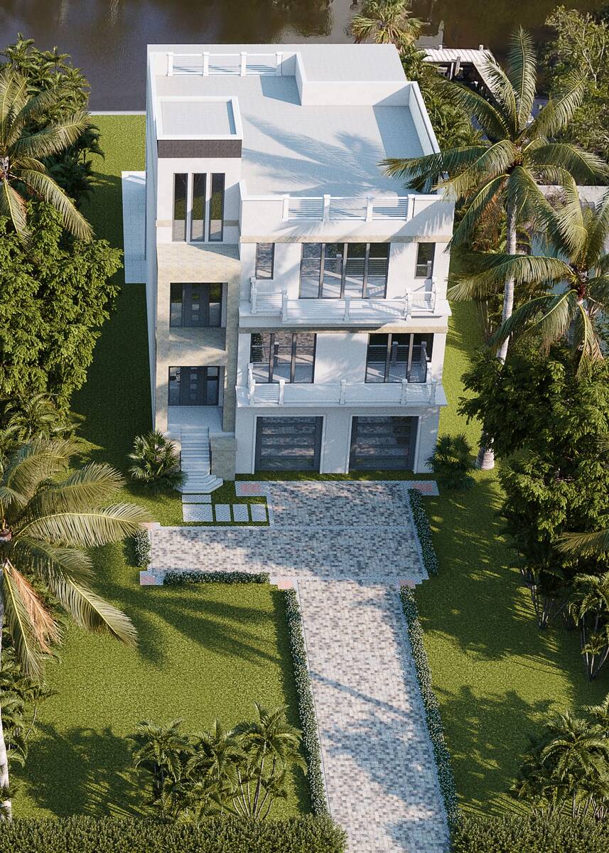 Modern Beach House Plan | Naples Florida | House Plans