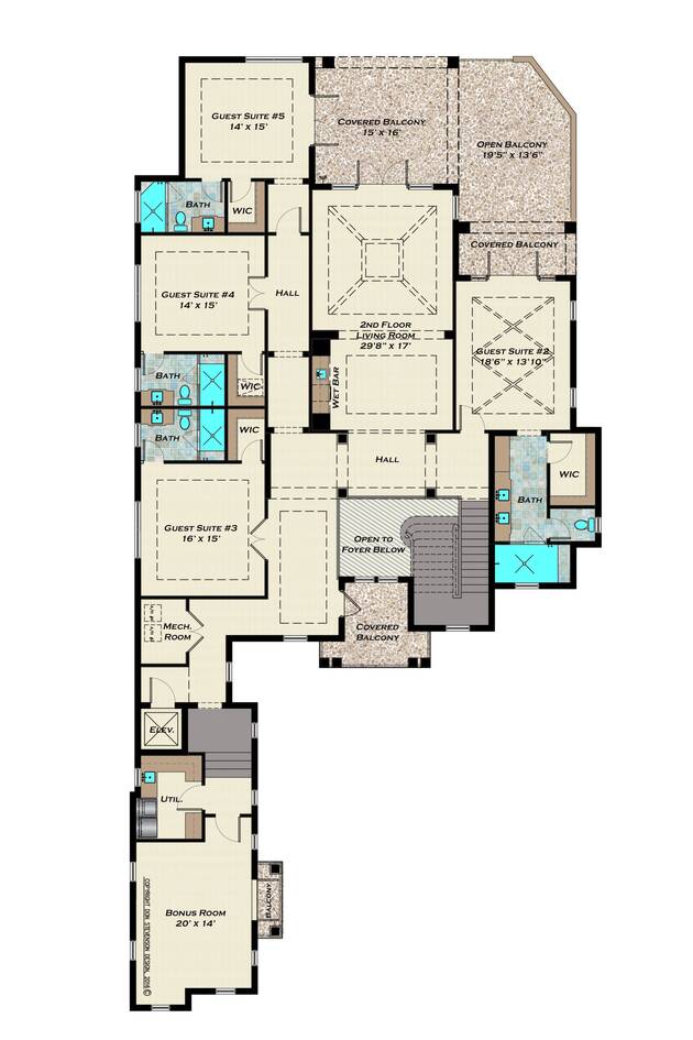 Nelsons Walk House Plan | Naples Florida | House Plans